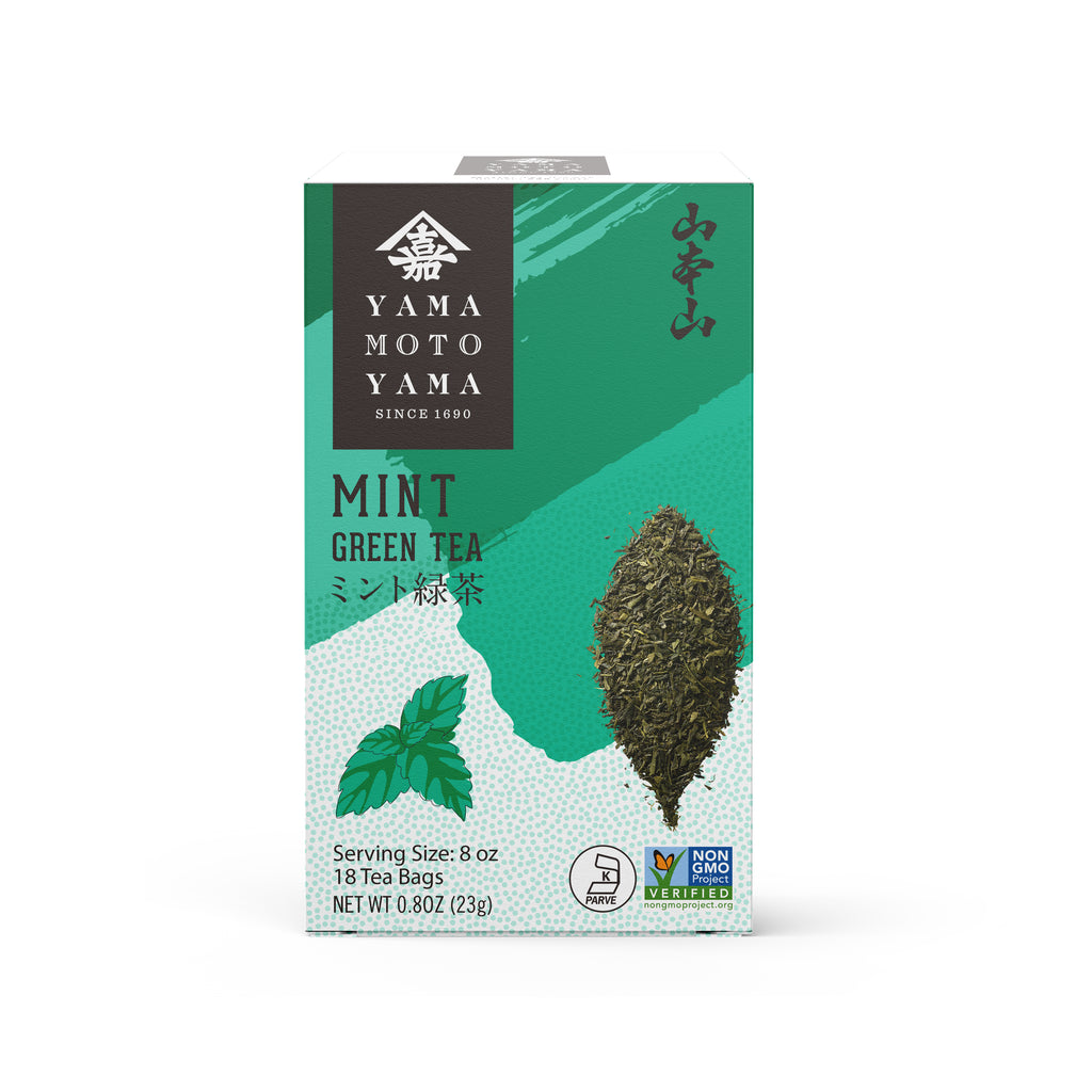 Green Tea with Mint Tea Bag | Yamamotoyama– Yamamotoyama U.S.A.