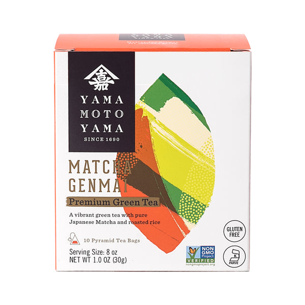 Matcha Genmai Pyramid Green Tea | Yamamotoyama– Yamamotoyama U.S.A.